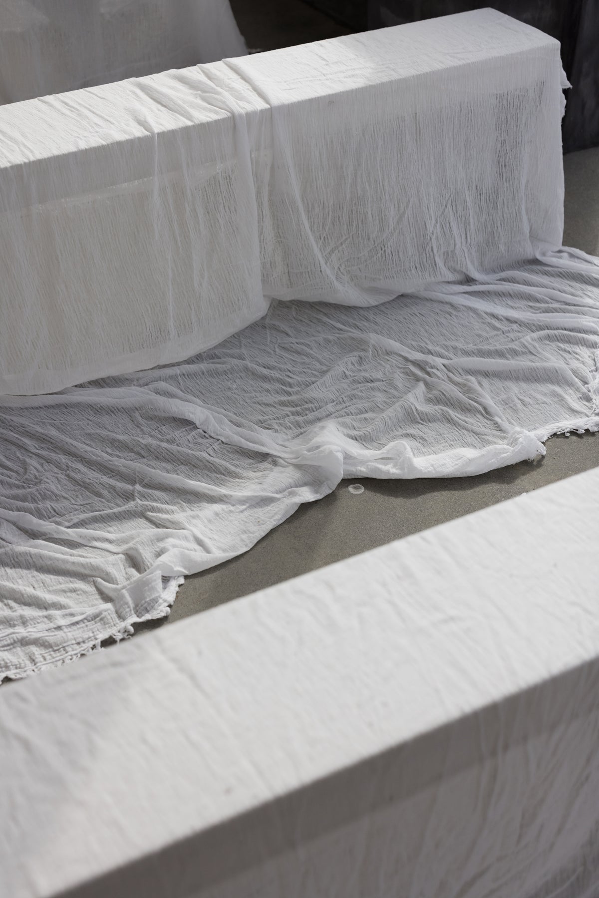Ivory Textured Cotton Tablecloths | For Love & Living