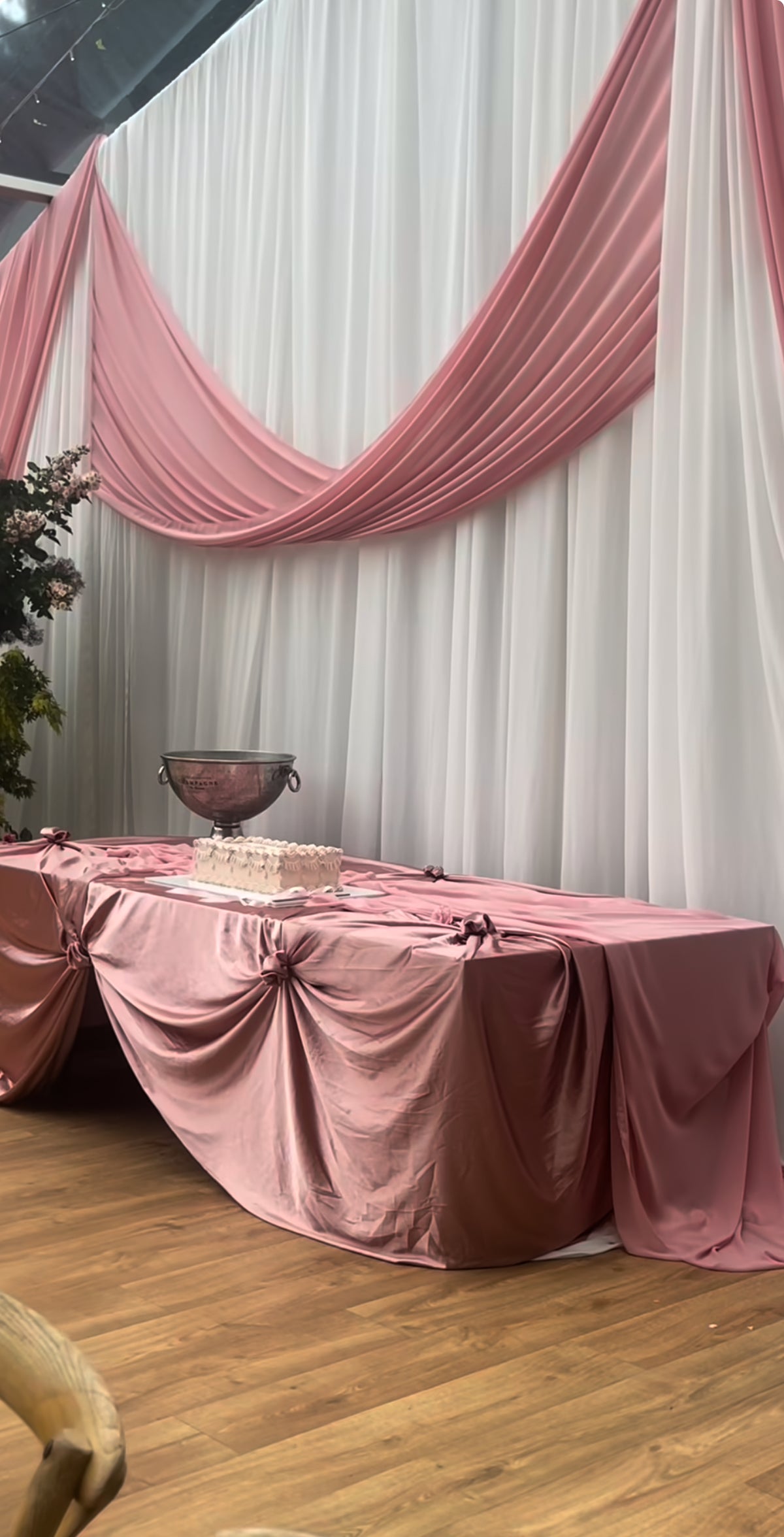 Marquee Backdrop Draping | For Love & Living