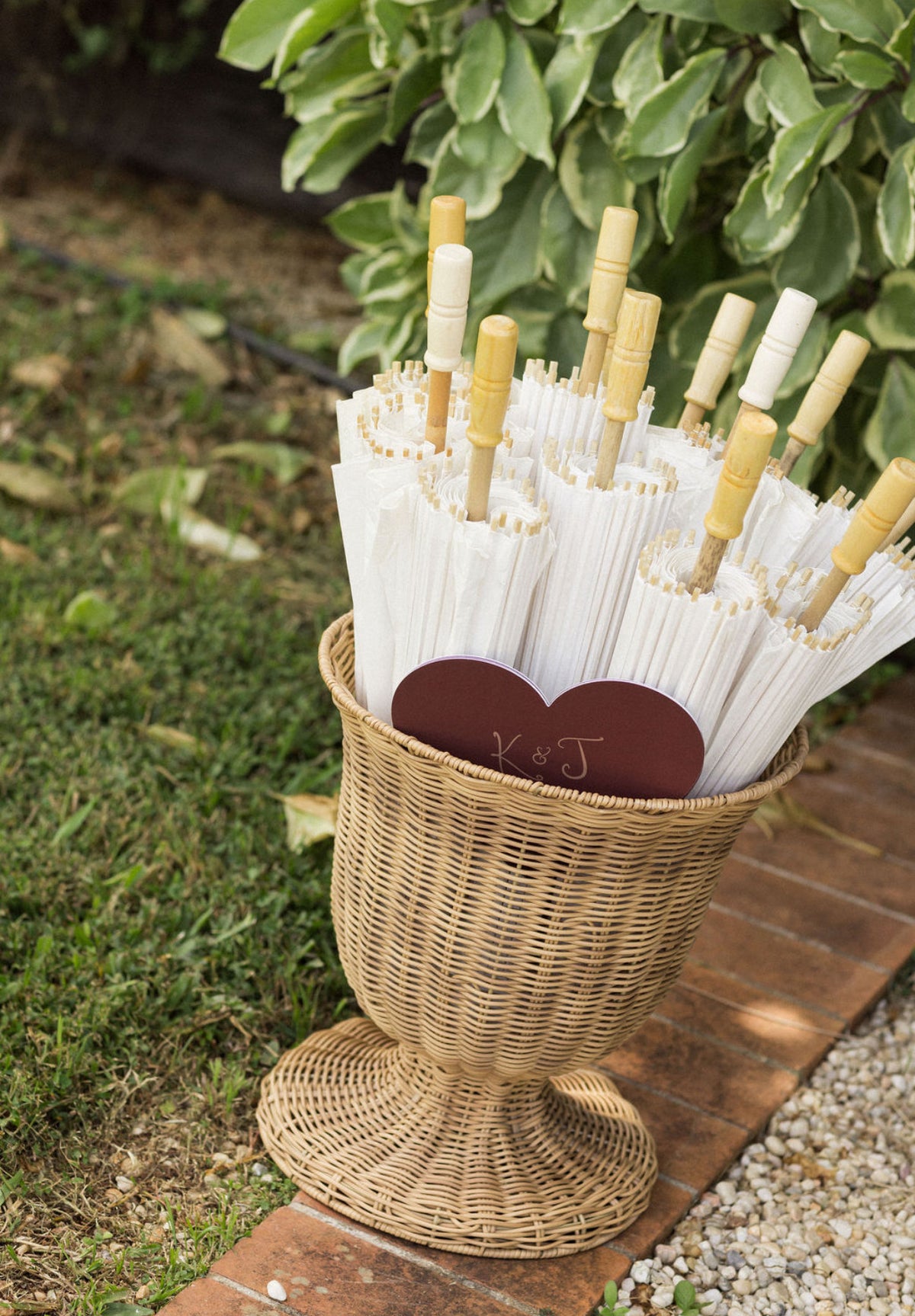 Rattan Wave Basket | For Love & Living