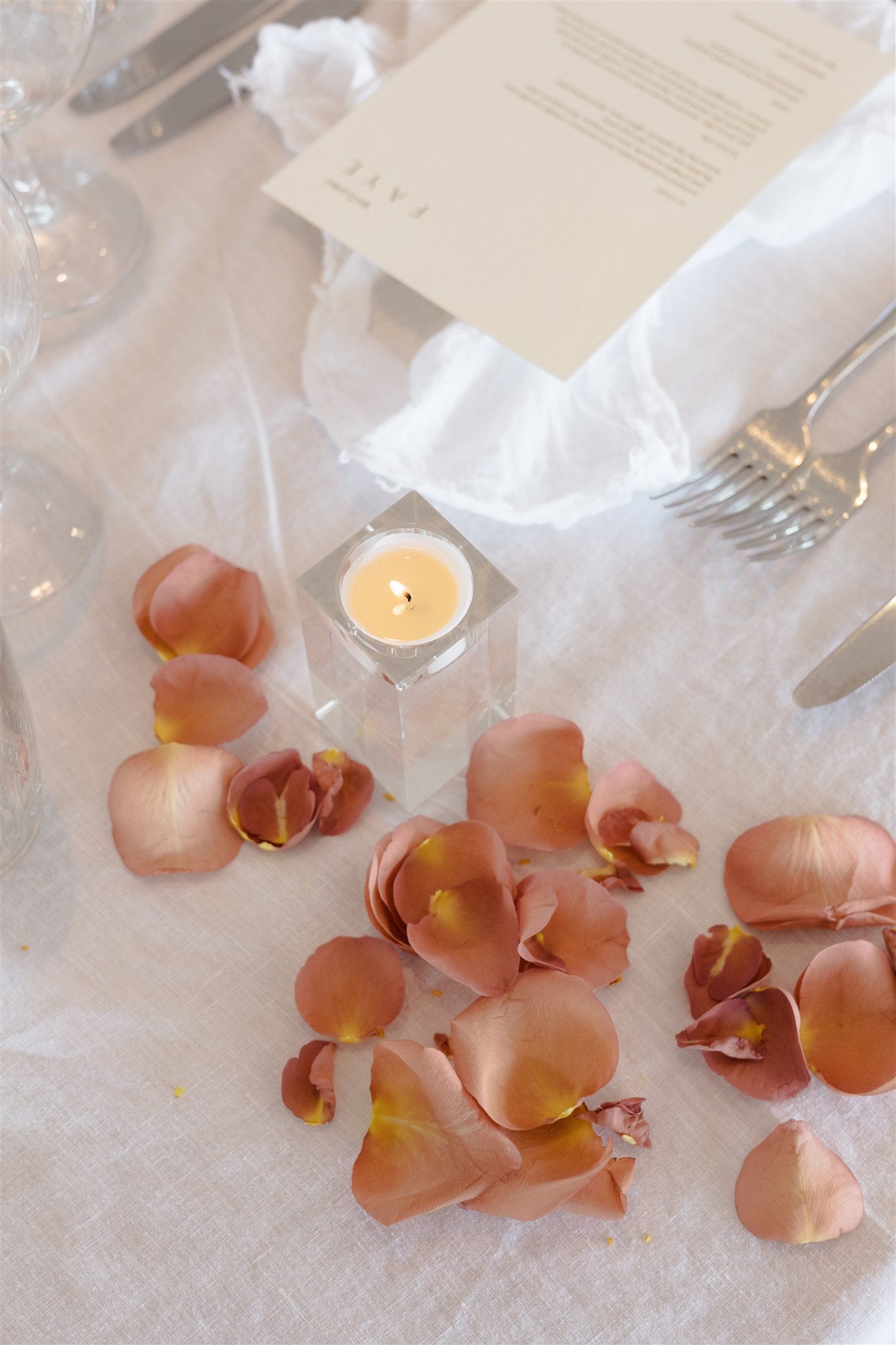 Classic Cubism Tealight Candle Holders For Hire | For Love & Living